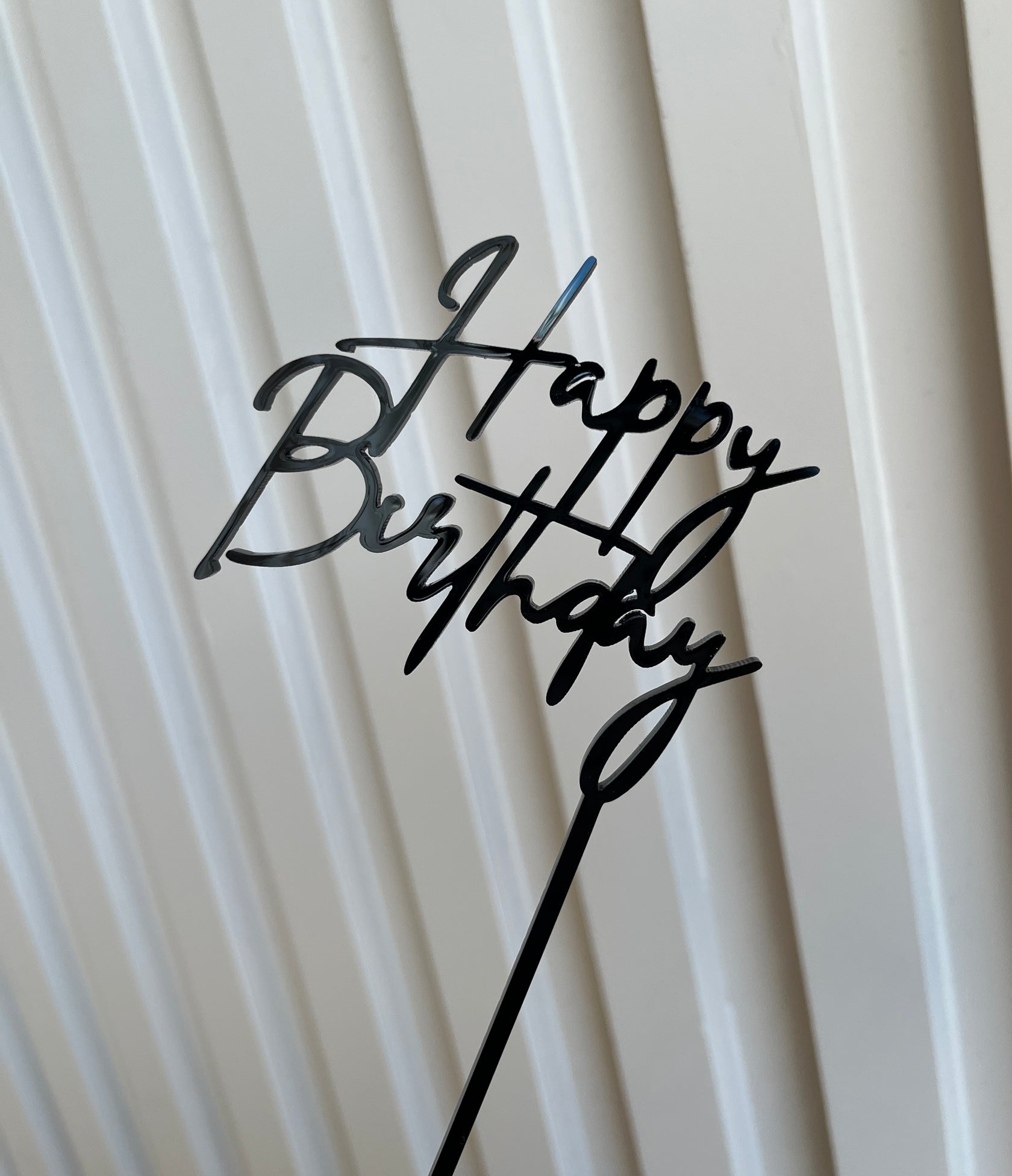 Cupcake Topper "Happy Birthday" | Bride Thru