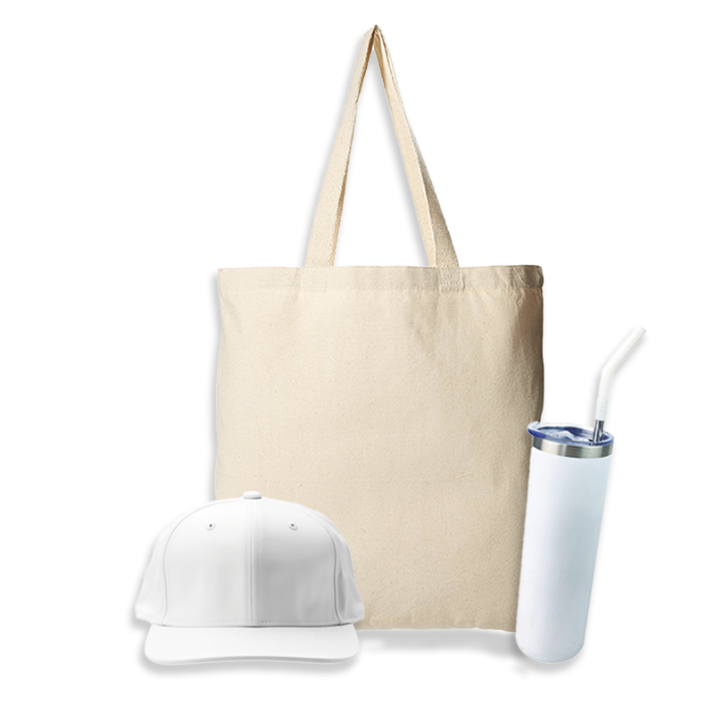 Kit Personalizado 6: Tote, Termo, Gorra – Bride Thru